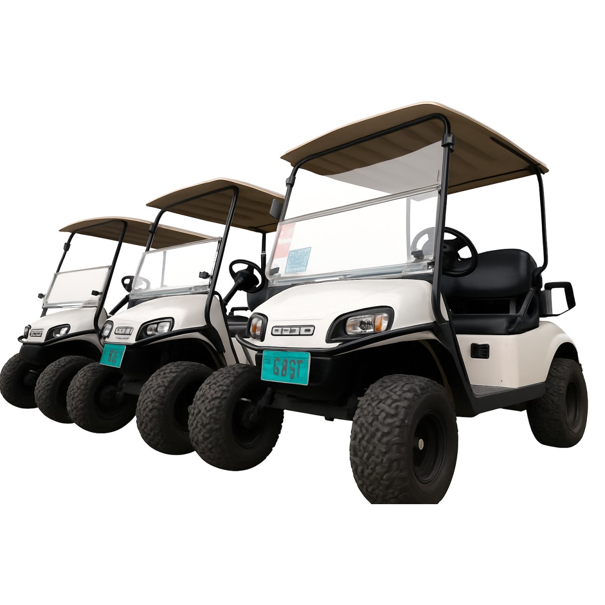 Electric Golf Cart - 4 Seater - Playa Grande Rentals and Tours